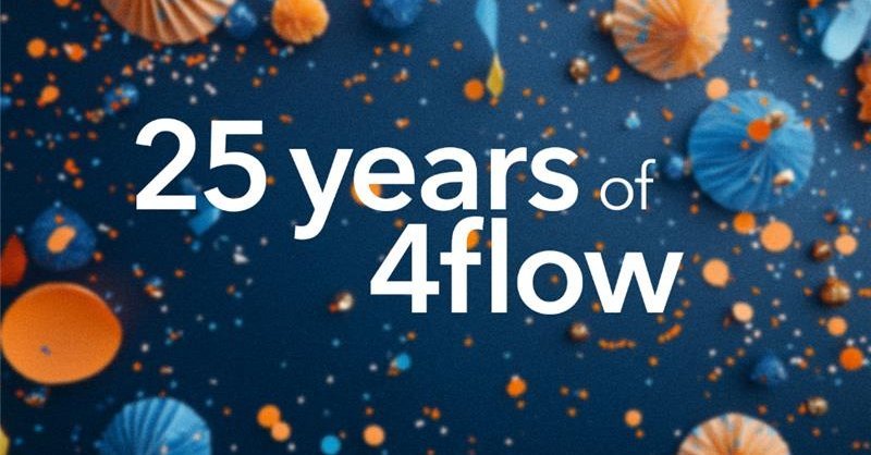 4flow feiert 25 Jahre Supply-Chain-Optimierung
